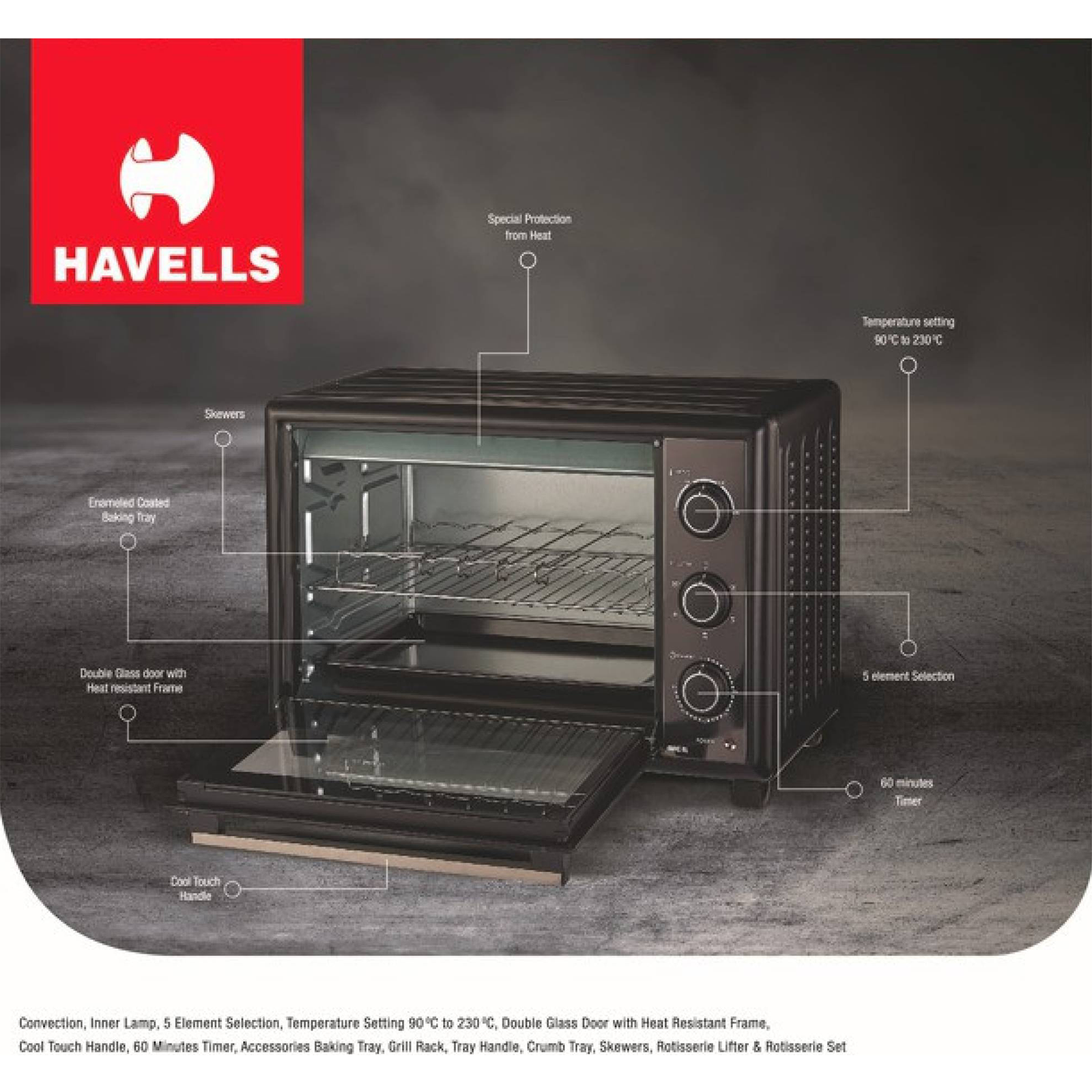 Havells 24 litre otg store